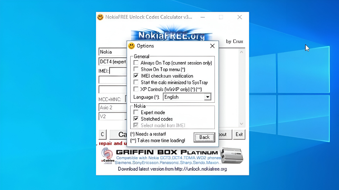 NokiaFREE Unlock Codes Calculator